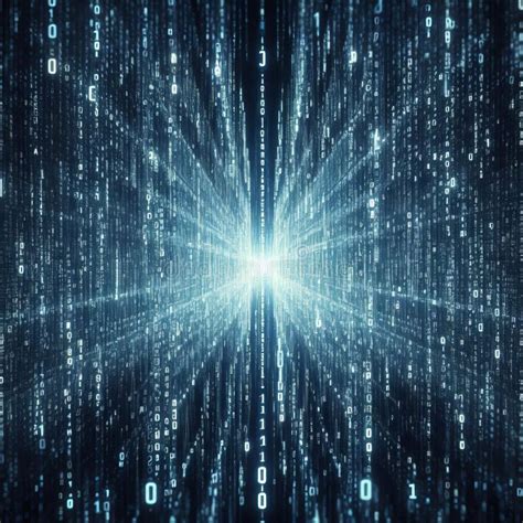 3 Matrix Code And Ascii A Digital Rain Of Matrix Code Characters F Stock Illustration