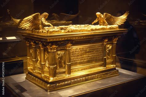 Ark Of The Covenant A Sacred Golden Chest Built By The Israelites Which Holds The Ten