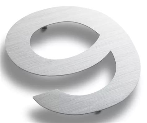 Sandleford Plaza Stainless Steel Floating Numeral 9 150mm Australian Brand 5995 Picclick Au