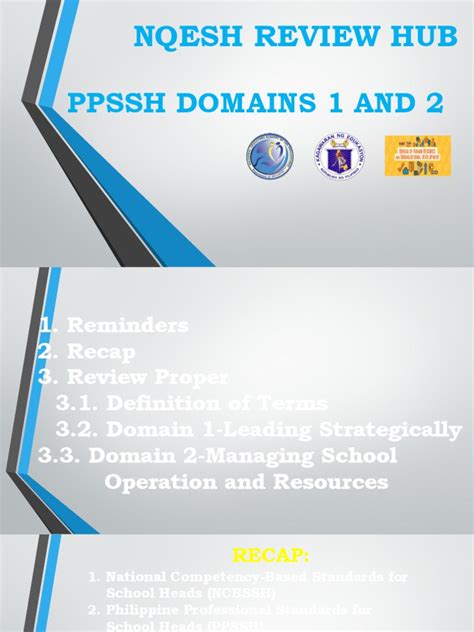 Ppssh Domains 1 And 2 Pdf Emergency Management Evaluation