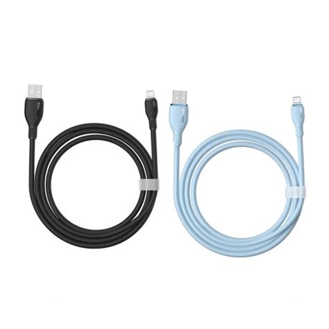 Buy Baseus Pudding Series A Usb To Ip Fast Charging Cable M Taw Eel Com