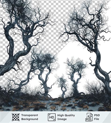 Foreboding Trees Psd High Quality Free Psd Templates For Download