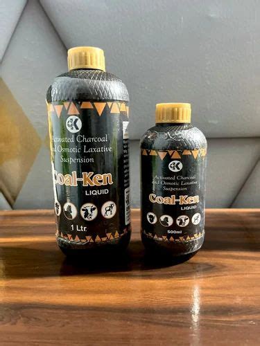 Liquid Activated Charcoal And Osmotic Laxative Suspension Packaging Type Bottle Packaging