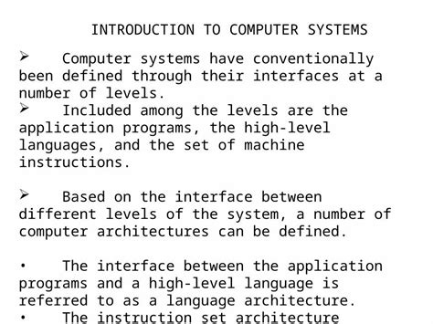 Ppt Chapt1 Computer Architecture Ppt Dokumen Tips