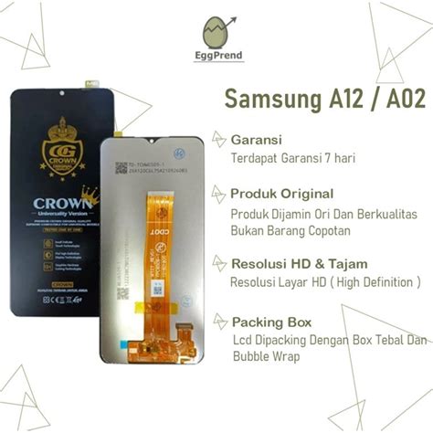 Jual Lcd Touchscreen Samsung A12 A125 A02 A022 A125f A022f Complete Original Fullset
