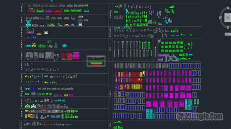Common Household Items Elevations Cad Blocks Cad Library Cadsample Com Free Dwg Cad File
