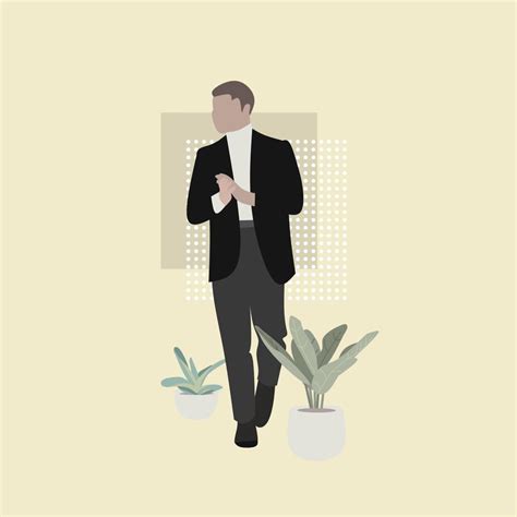 Man Vector Illustration 23203328 Vector Art At Vecteezy