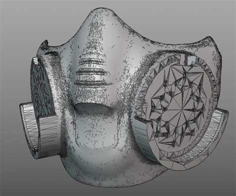 Artstation Mask V2 Game Assets