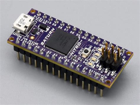 Saturn Nitro A Microchip Pic32mk Development Board With Arduino Nano