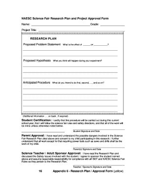 Project Approval Form Template Word Page PdfFiller
