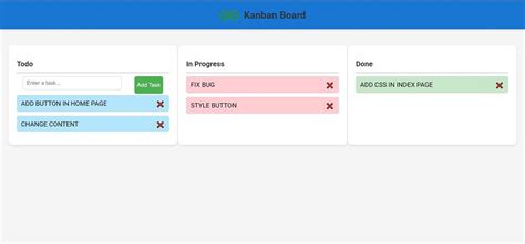 Build A Drag And Drop Kanban Board Using Html Css And Javascript