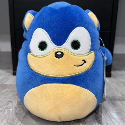 Squishmallows Sonic The Hedgehog 8 Original Sega Video Game Plush Kellytoy