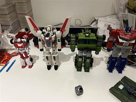 Classics Jetfire Size Comparisons R Transformers