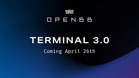 openbb 🦋 on twitter we are excited to introduce openbb terminal 3 0 the next generation