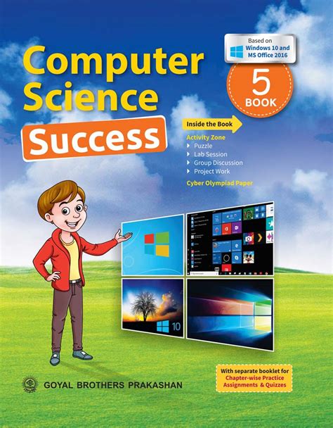 computer science success series for class 5 cbse windows 10 and office 2016 by rashi bansal