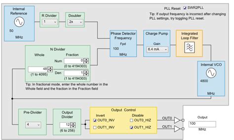 LMK61E2 LKM61E2 EVM setting 时钟和计时论坛 时钟和时序 E2E 设计支持