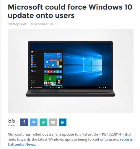 Windows 10 Updates Can Force Themselves On You MalwareTips Forums