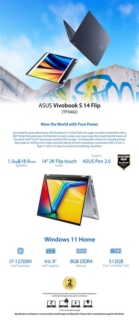 Asus Vivobook S Flip TP ZA LZ W