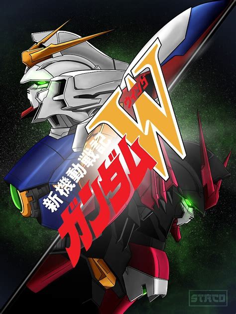 Wing Zero Vs Epyon Gundam Wing Art Print For Sale By Stacoron