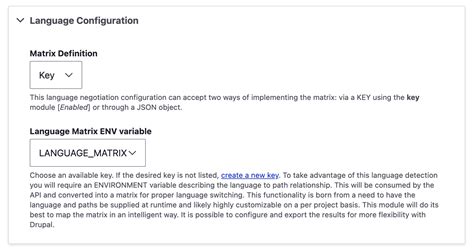 How To Configure Language Negotiation Url Matrix Drupal Wiki Guide
