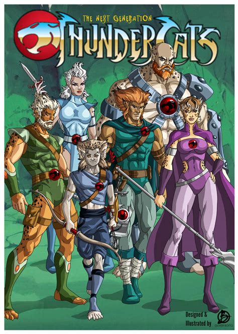 New Thundercats Characters Poster Thundercats By Orb78 On Deviantart