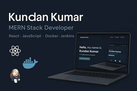 Reactjs Typescript Webdevelopment Portfolio Frontenddeveloper Kundan Kumar
