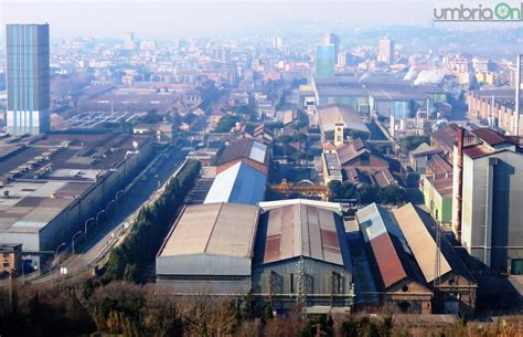 Tk Ast Terni Acciaieria Acciaierie Thyssenkrupp Panoramica Panoram Umbriaon