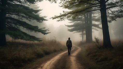 숲속 산책의 영화 사진 숲 길을 걷다 장면 배경 일러스트 및 사진 무료 다운로드 Pngtree