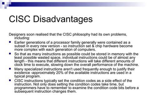 Risc And Cisc Eugene Clewlow Ppt Programming Languages Computing