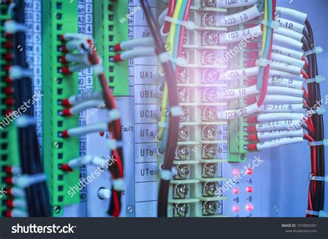 Wiring Plc S Control Net Terminal Stock Photo Shutterstock