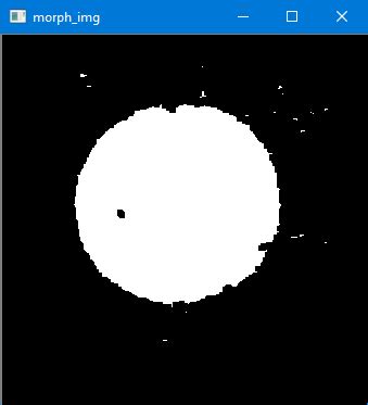 OpenCV Fitting A Single Circle To An Image In Python Stack Overflow