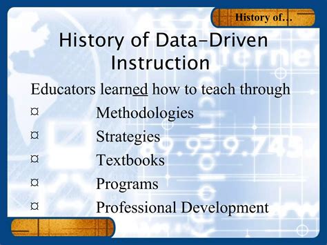 Data Driven Instruction Ppt
