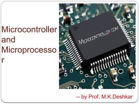 8085 Microprocessor Architecture And Its Operations Ppt