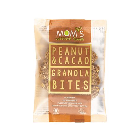 المنتجات Mom Natural Foods نباتي، خالي من الغلوتين، جرانولا حيوية، موسلي، كوكي