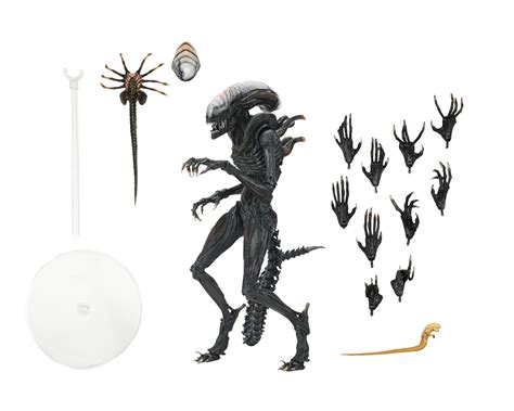 Alien Romulus Ultimate 7 Inch Scale Action Figure Scorched Xenomorph