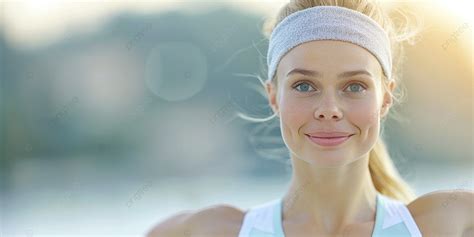 An Attractive Blonde Woman With Blue Eyes In Her Late Thirties Wearing