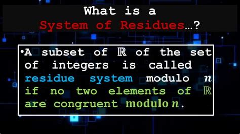 Complete Residue Systemspptx Programming Languages Computing