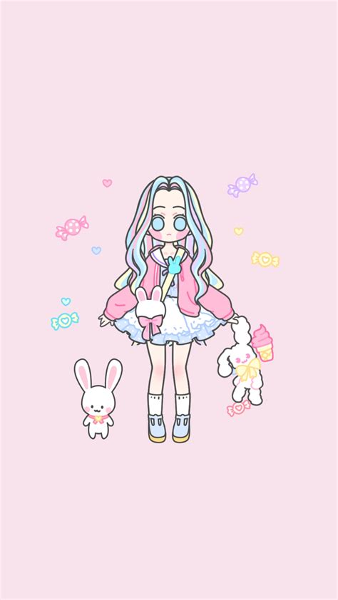 壁纸可爱少女心真人 壁纸可爱少女心日系 伤感说说吧