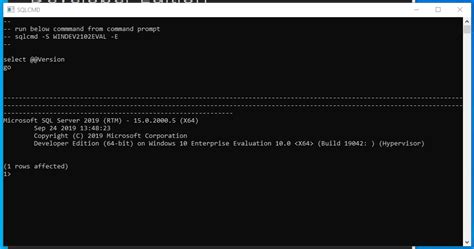 Install And Set Up A Local Sql Server Database Instance