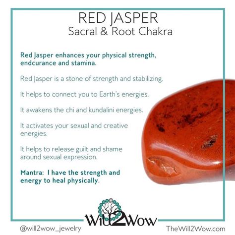 Red Jasper Crystal Healing Stones Crystals Healing Properties