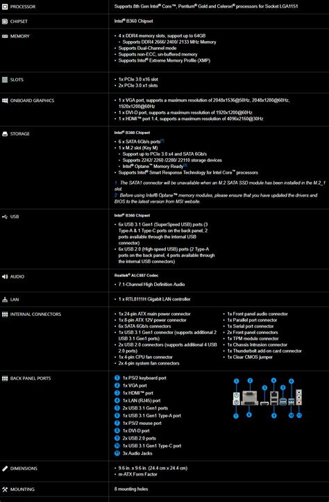 Buy Msi B M Pro Vdh Motherboard B M Pro Vdh Pc Case Gear Australia