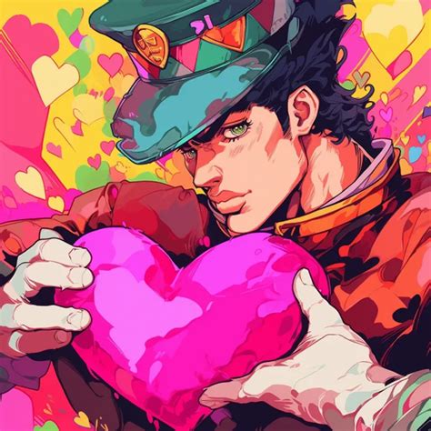 Jojos Bizarre Valentines Day Designs Midjourney Prompt
