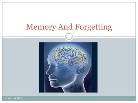 Unit Memory And Forgetting Ppt