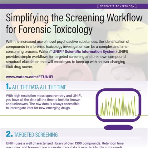 Simplifying The Screening Workflow For Forensic Toxicology Infographic