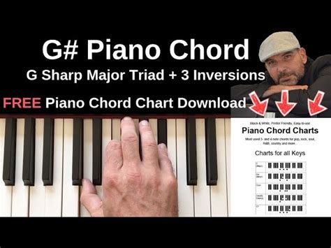 G Sharp Chord Piano