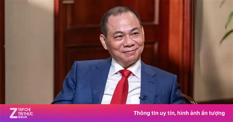 Ông Phạm Nhật Vượng Lọt Top 400 Người Giàu Nhất Thế Giới Znewsvn
