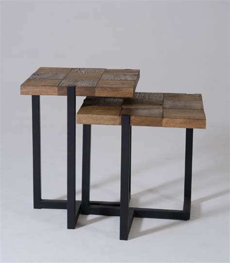 Side Table Block High And Low Sml And Lrg La Grange Interiors