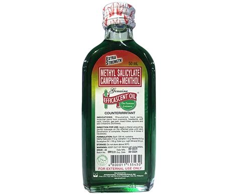 Genuine Efficascent Oil Extra Strength 50ml