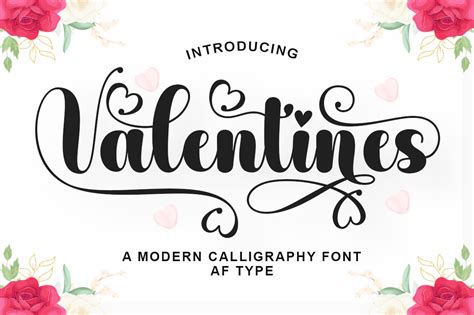 Download Valentines Font Mercharts