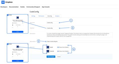 How To Connect My Dropbox App With Wordpress Codeconfig